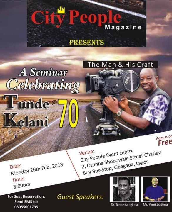 70 Hearty Cheers to TK, NIGERIA’S ICONIC CINEMATOGRAPHER - City People ... 70 Hearty Cheers to TK, NIGERIA’S ICONIC CINEMATOGRAPHER - City People ...