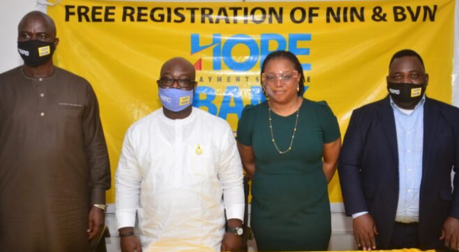 Hope PSBank begins free NIN registration for Nigerians across offices ...