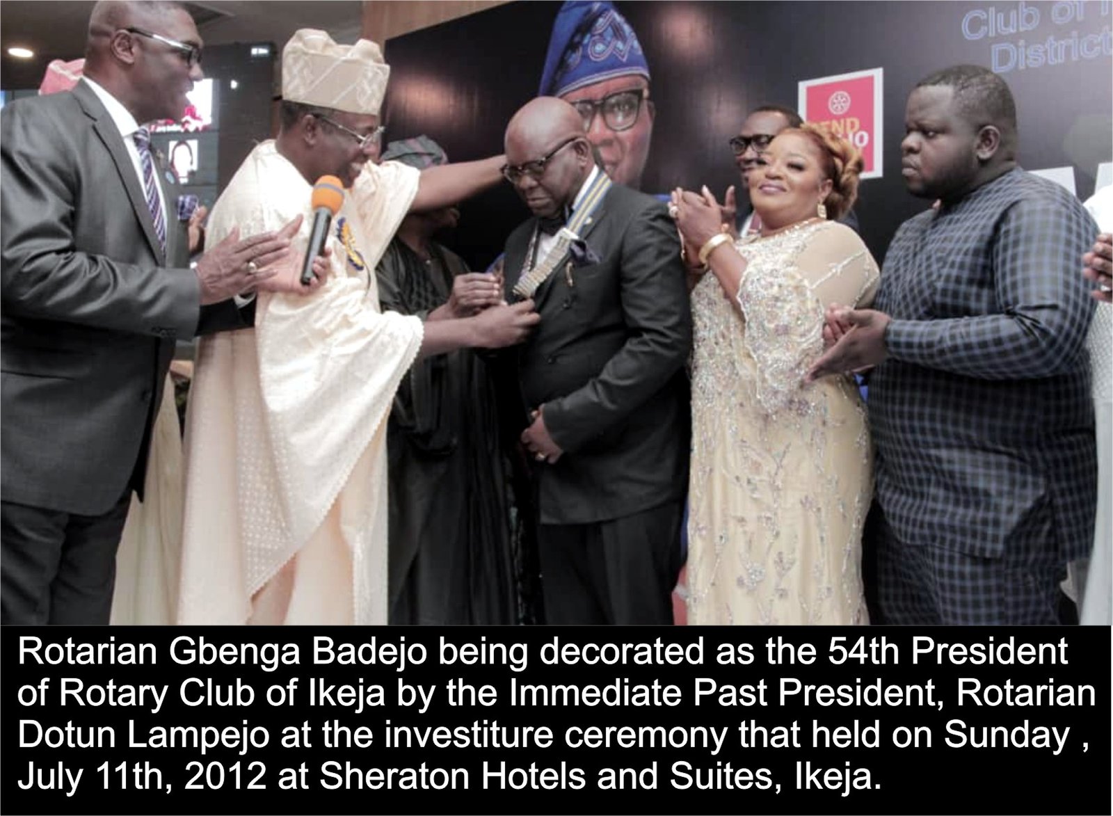 GBENGA BADEJO Becomes 54th President Of IKEJA Rotary - City People Magazine