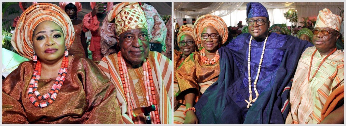 Otunba & Olori AJAYI'S Son, FOLAHAN Marries OLAIDE AGARAH - City People ...