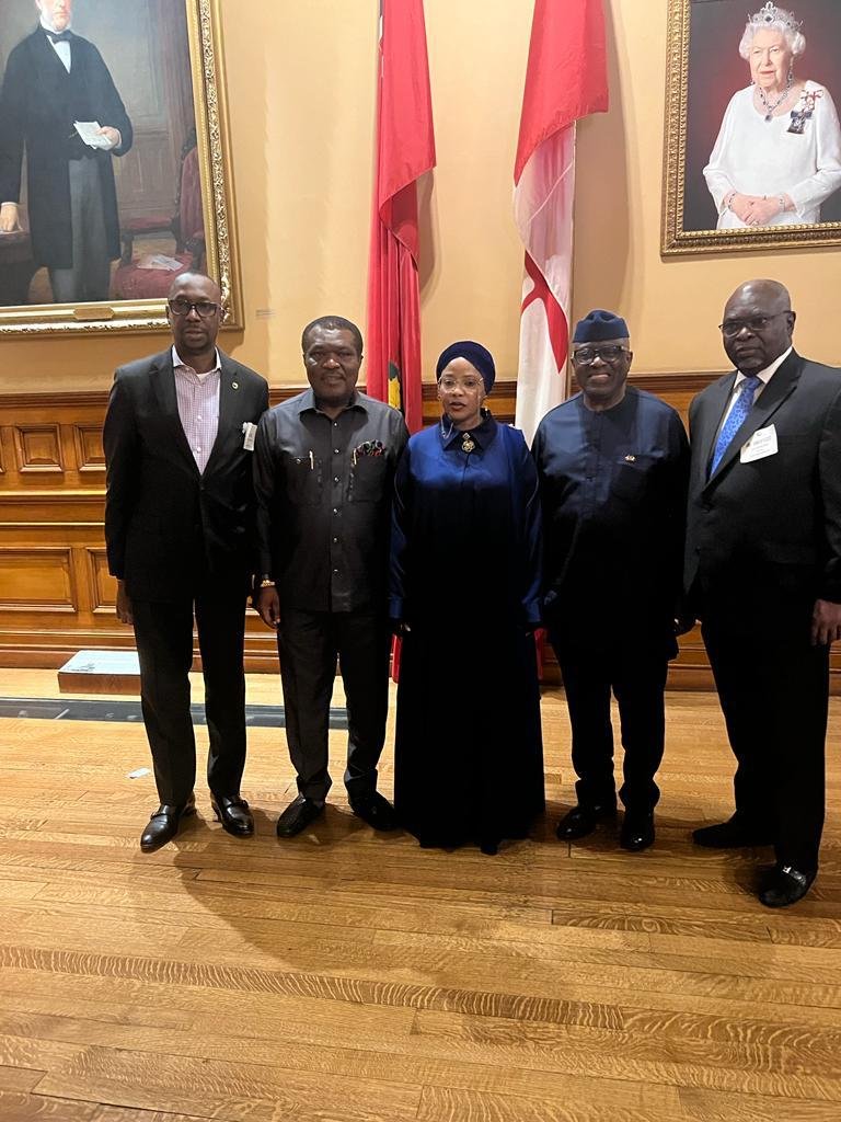 Minister Of FCT, HMS Dr Ramatu Tijani Aliyu with Oodu'a Investment ...