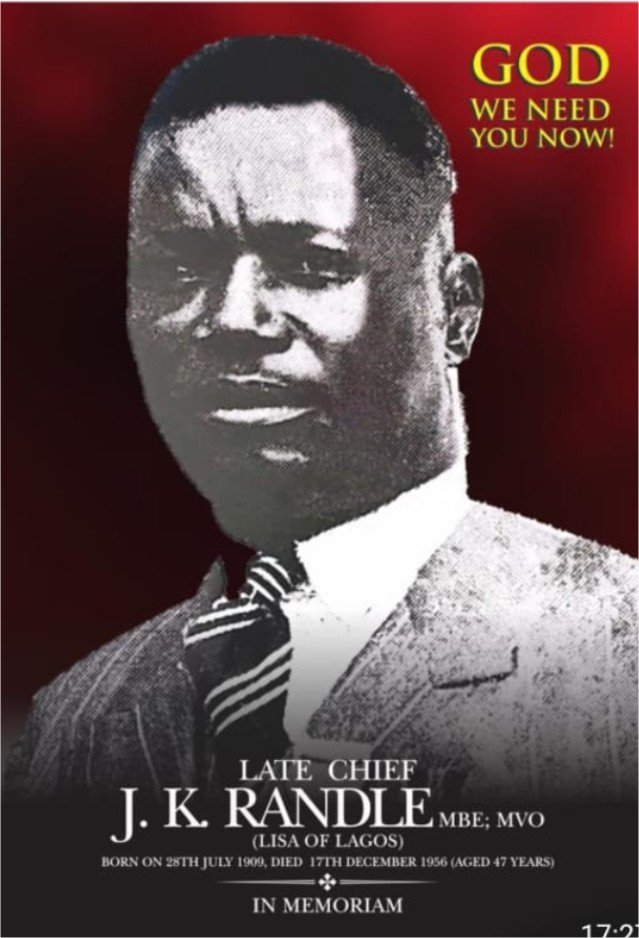 The Life & Times Of Chief J.K. RANDLE (MBE)